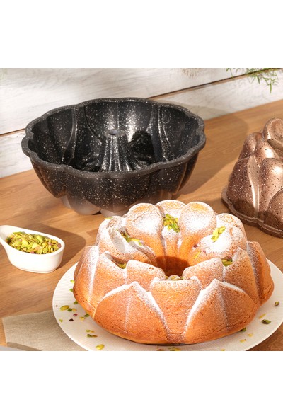 Emsan Bloom Kek Kalıbı Siyah