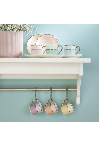 Karaca Lana 6 Kişilik Kahve Fincanı Takımı 90 ml