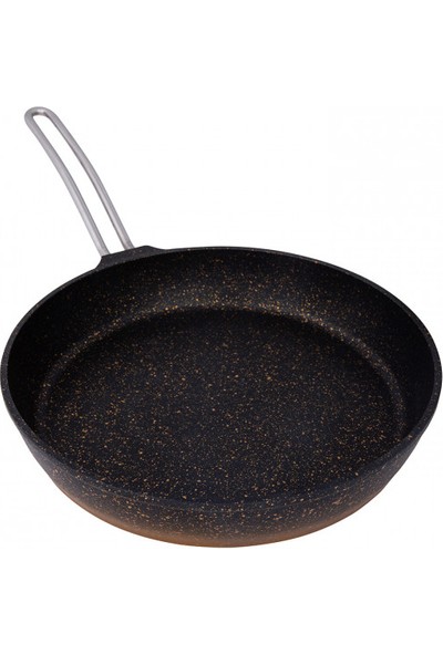 Emsan Kuvars 26 cm Siyah Gold Tava