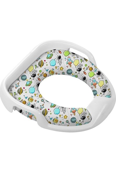 Softy Jumbo Kids Bebek / Çocuk Klozet Kapağı Adaptörü Astronot