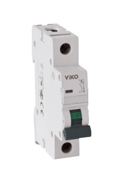 Viko 20 Amper Otomatik Sigorta - B Tipi 1X20 Viko 20 Amper Otomatik Sigorta - B Tipi 1X20