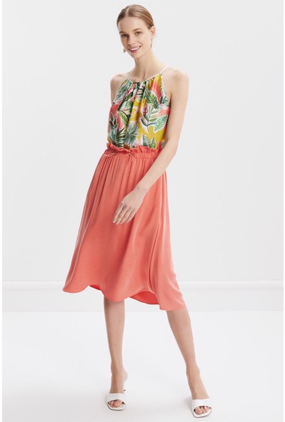 Perspective Marıa Rahat Kalıp Modal Mercan Etek