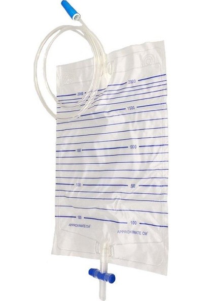 Galena T Musluklu Idrar Torbası 2000ML 10 Ad Galena T Musluklu Idrar Torbası 2000ML 10 Ad