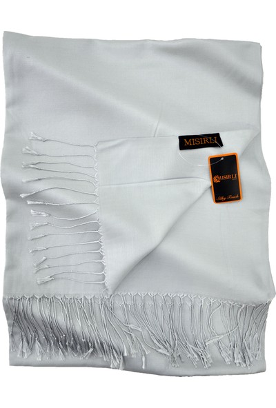 Mısırlı Gümüş Ipek Görünümlü Koza Şal