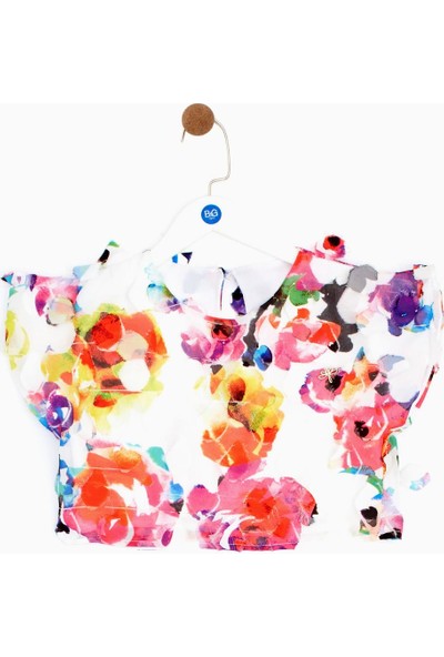 B&G Store Kız Çocuk Desenli Bluz