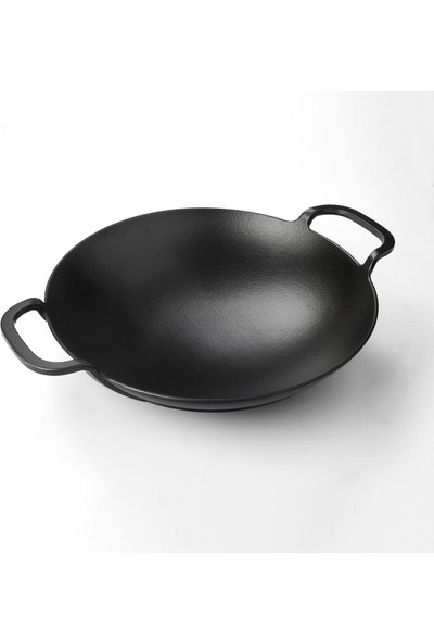 Lava Wok Metal Kulplu 38 cm. Tava Lava Wok Metal Kulplu 38 cm. Tava