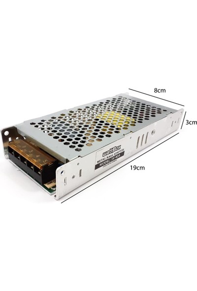 WattBox Adaptör 5V 40A Metal Kasa WattBox Adaptör 5V 40A Metal Kasa