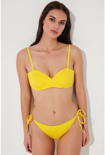 Penti Sarı Basic Twist Bikini Üstü Penti Sarı Basic Twist Bikini Üstü
