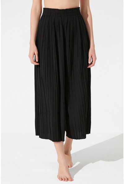 Penti Siyah Wide Pantolon