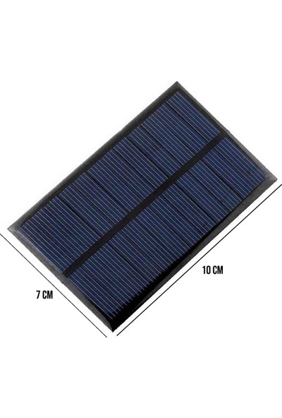 Polaxtor Deney Güneş Enerji Paneli Solar 6V 1.5W (100X70MM) Polaxtor Deney Güneş Enerji Paneli Solar 6V 1.5W (100X70MM)