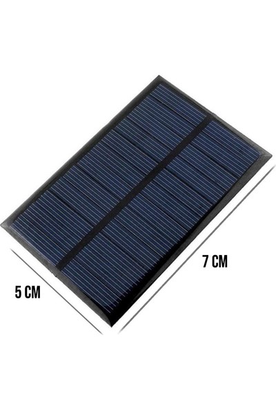 Polaxtor Solar Güneş Enerji Paneli Solar 6V 1W (70X50MM) Polaxtor Solar Güneş Enerji Paneli Solar 6V 1W (70X50MM)