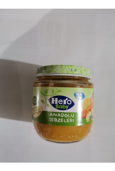 Hero Baby Anadolu Sebzeleri 120 gr x 6 Adet