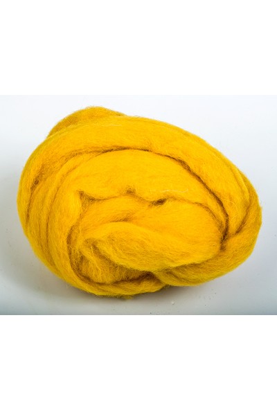 Taru Keçe Yünü 10 Güneş Sarı