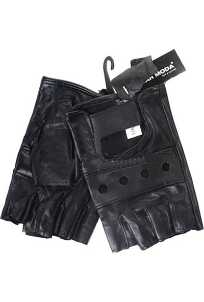 İşnar Kısa Parmaksız Hakiki Deri Eldiven İşnar Kısa Parmaksız Hakiki Deri Eldiven