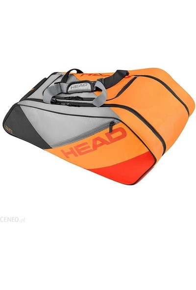 Head Elite All Court 6r Antrasit Turuncu Tenis Çantası 283357-ANOR Head Elite All Court 6r Antrasit Turuncu Tenis Çantası 283357-ANOR