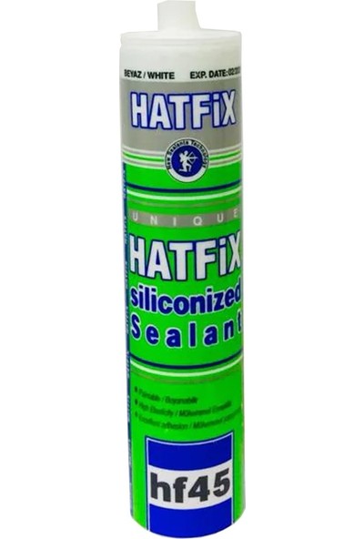 Hatfix HF45 Silikonize Mastik 450 gr Hatfix HF45 Silikonize Mastik 450 gr