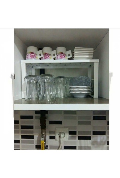 Cmt Tezgah Üstü ve Dolap Içi Kullanılabilen Orgaziner Raf