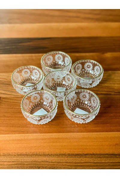 Arow Cam Çerezlik Desenli 6'lı Arow Cam Çerezlik Desenli 6'lı