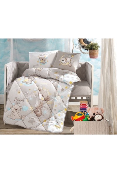 Clasy Pamuk Ranforce Bebek Uyku Seti Takımı Little Bear Clasy Pamuk Ranforce Bebek Uyku Seti Takımı Little Bear