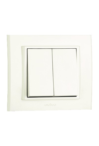 Ovivo Komitatör Mina Beyaz Mekanizma +Çerçeve