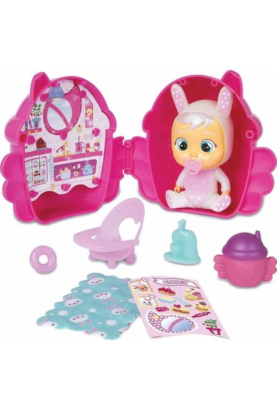 Cry Babies Kanatlı Evler - Pembe CYM03000 Cry Babies Kanatlı Evler - Pembe CYM03000
