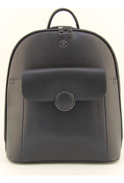 HNB Kalıplı Çok Cepli Kadın Sırt Çantası