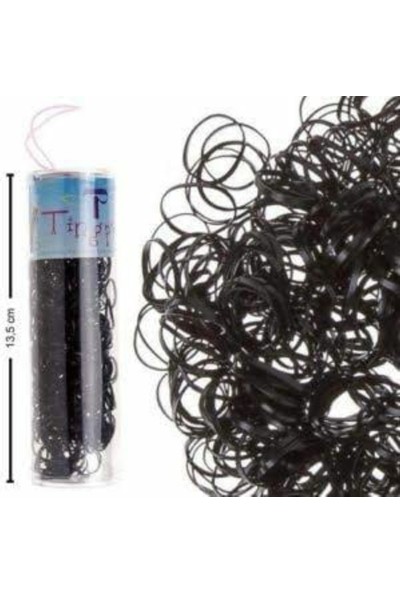 Bella Siyah Ince Lastik Toka Bella Siyah Ince Lastik Toka
