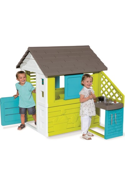 Smoby Mutfaklı Sevimli Oyun Evi 810711