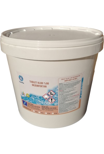 Sanifix Multi Fonksiyonel Tablet Klor %90 20 kg Sanifix Multi Fonksiyonel Tablet Klor %90 20 kg