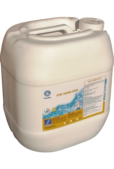 Sanifix Havuz Ayak Yıkama Sıvısı Dezenfektan 20 kg Sanifix Havuz Ayak Yıkama Sıvısı Dezenfektan 20 kg