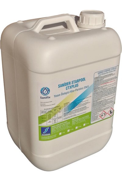 Sanifix Ctxplus Multılong Yosun Önleyici Parlatıcı Klor 10 Lt Sanifix Ctxplus Multılong Yosun Önleyici Parlatıcı Klor 10 Lt