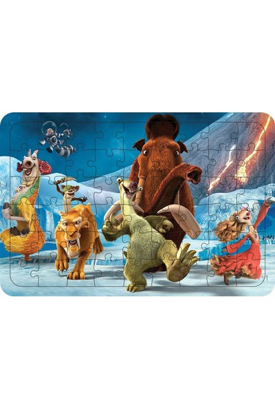 Güven Serigrafi Buz Devri 3 54 Parça Çerçeveli Ahşap Puzzle Yapboz Güven Serigrafi Buz Devri 3 54 Parça Çerçeveli Ahşap Puzzle Yapboz