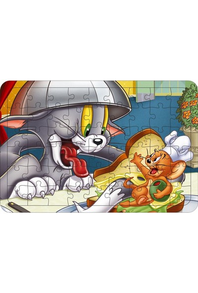 Güven Serigrafi Tom ve Jerry2 54 Parça Ahşap Çerçeveli Puzzle Yapboz Güven Serigrafi Tom ve Jerry2 54 Parça Ahşap Çerçeveli Puzzle Yapboz