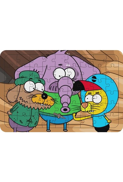 Güven Serigrafi Kral Şakir 54 Parça Çerçeveli Ahşap Puzzle Yapboz Güven Serigrafi Kral Şakir 54 Parça Çerçeveli Ahşap Puzzle Yapboz