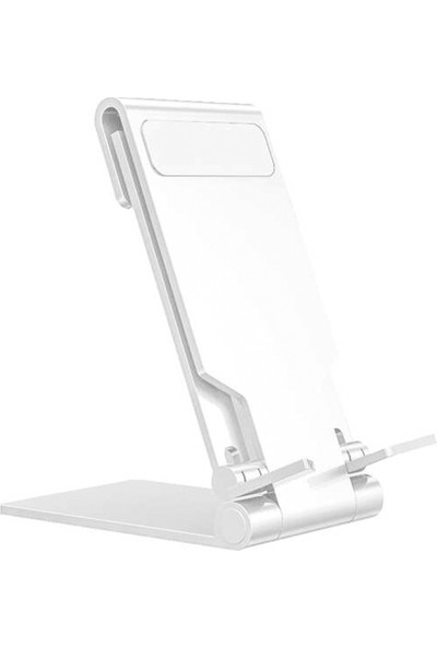 Microsonic Katlanabilir Masaüstü Telefon Tutucu Stand Beyaz Microsonic Katlanabilir Masaüstü Telefon Tutucu Stand Beyaz
