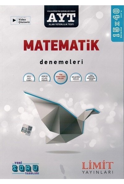 Limit Yayınları AYT Matematik Denemeleri Limit Yayınları AYT Matematik Denemeleri