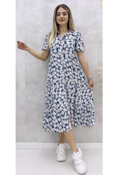 Creo Viscon Çiçek Desenli Ebise