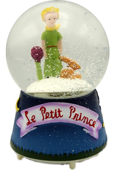 Hayalevi Consept Küçük Prens Büyük Kar Püskürten Müzikli Kar Küresi