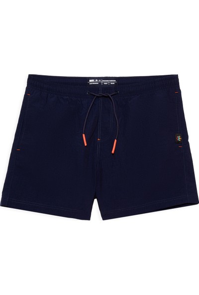 Mavi Lacivert Mayo Şort