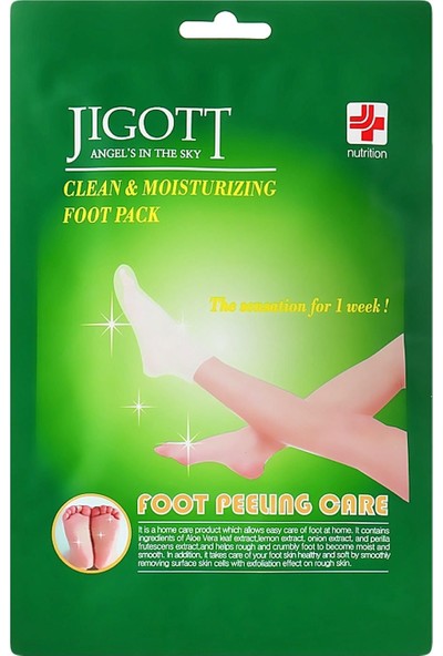 Jigott Çorap Tipi Soyulan Ayak Peeling Maskesi Jigott Çorap Tipi Soyulan Ayak Peeling Maskesi