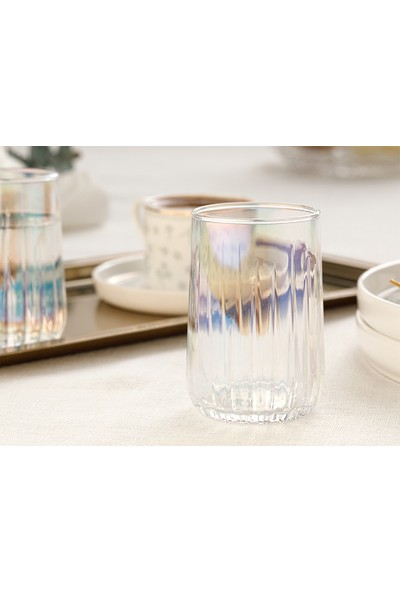 English Home Rio Cam 6'lı Kahve Yanı Su Bardağı 135 ml Renkli English Home Rio Cam 6'lı Kahve Yanı Su Bardağı 135 ml Renkli