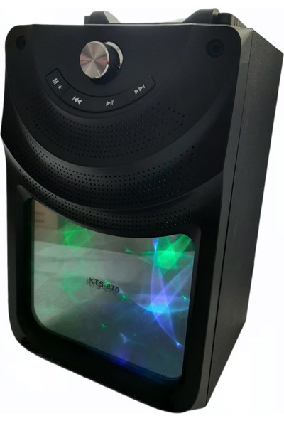 KTS-870A Radyo + USB Flash + Wireless + Karaoke Fonksiyonu + Tf Card + Işıklı Şarjlı Amfi KTS-870A Radyo + USB Flash + Wireless + Karaoke Fonksiyonu + Tf Card + Işıklı Şarjlı Amfi