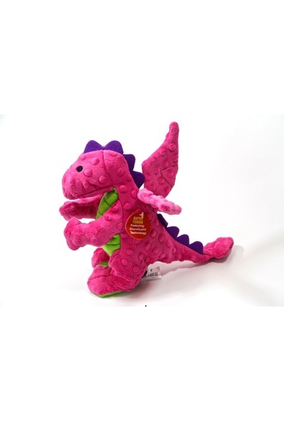 Vardem Öten Pembe Dinozor Peluş Köpek Oyuncağı 23 cm Vardem Öten Pembe Dinozor Peluş Köpek Oyuncağı 23 cm