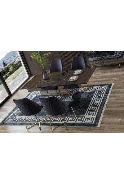 Butik Evim Lexus Ortadan Açılır Masa Butik Evim Lexus Ortadan Açılır Masa