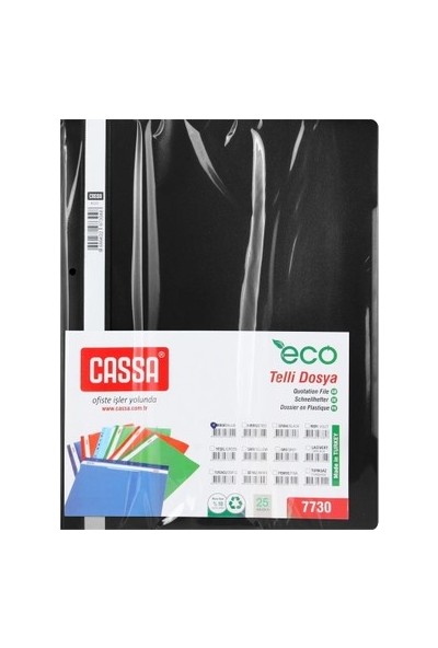 Noki Cassa Telli Dosya 50'li 10 Paket Siyah Noki Cassa Telli Dosya 50'li 10 Paket Siyah