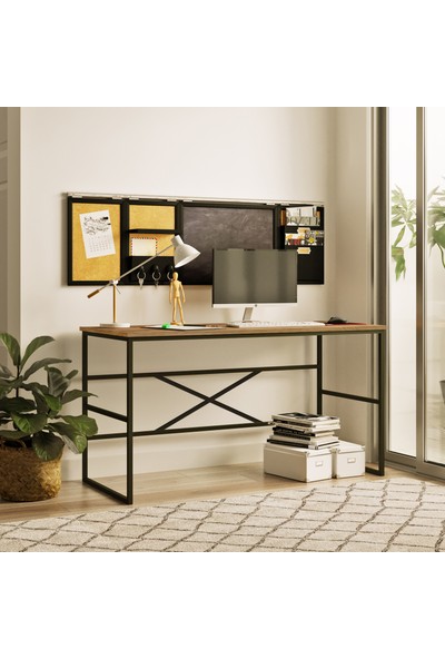 Robin Home Atlantis Ofis Çalışma Masası Bilgisayar Masası Laptop Masası 140CM AS24-A Çam Robin Home Atlantis Ofis Çalışma Masası Bilgisayar Masası Laptop Masası 140CM AS24-A Çam