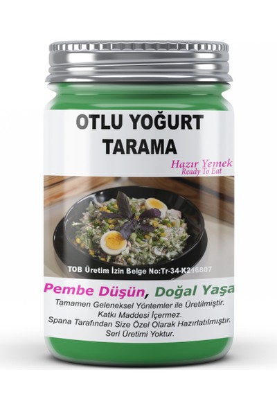 Spana Otlu Yoğurt Tarama Ev Yapımı Katkısız 330 gr Spana Otlu Yoğurt Tarama Ev Yapımı Katkısız 330 gr