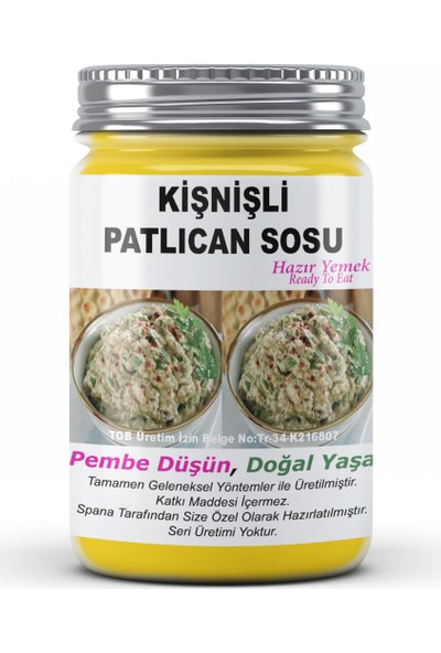 Spana Kişnişli Patlıcan Sosu Ev Yapımı Katkısız 330 gr