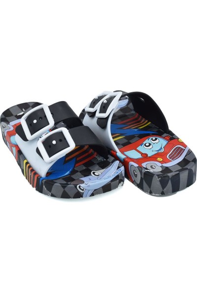Arabalar Erkek Çocuk Kaymaz Taban Havuz Deniz Terliği Arabalar Erkek Çocuk Kaymaz Taban Havuz Deniz Terliği