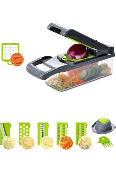 Morponi Vegetable Chopper Sebze Doğrayıcı Dicer Dilimleyici Morponi Vegetable Chopper Sebze Doğrayıcı Dicer Dilimleyici
